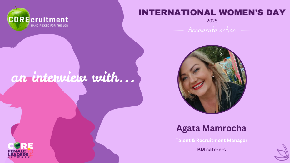 IWD 2025 - an interview with: Agata Mamrocha | COREcruitment